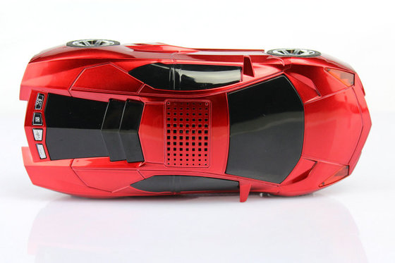 USB 2.0 Hand-Free Portable Speakers With SD Card / Car Shaped Speakers For Computer