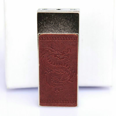 Fur Skin USB Metal Rechargeable Cigarette Lighter, Cigar Lighter, Auto Cigarette Lighter