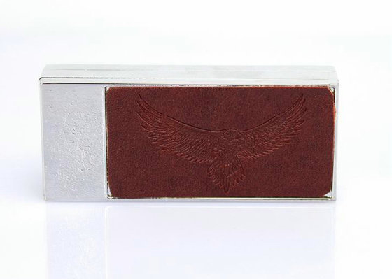 USB Fur Skin Metal Rechargeable Cigarette Lighter / Cigar Lighter / Auto Cigarette Lighter With Li-ion Battery