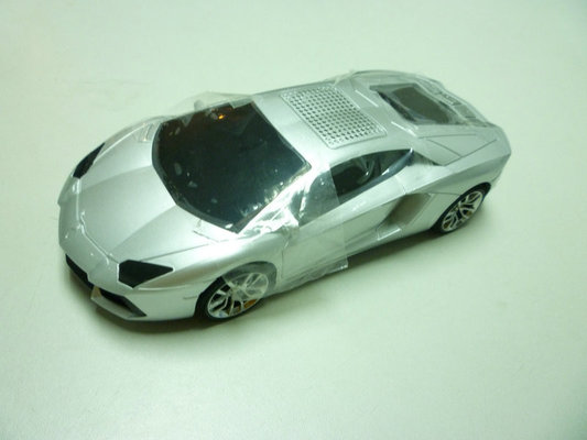 Car Shaped  FM Radio Portable Speakers For Laptops With SD Card For Mp3, Mp4 Player