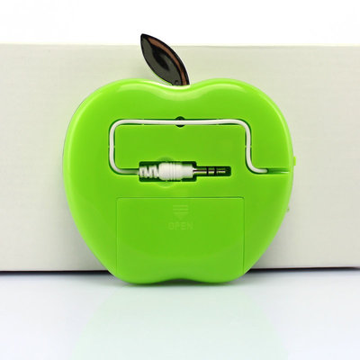 hot sales apple portable Mini Vibration Speaker work with any 3.5mm audio device