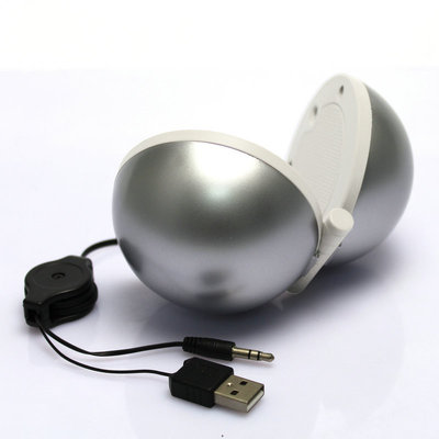 USB Ball Shape/Mini Promotion Ball Speaker /For MP3/MP4 Player