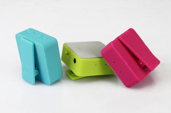 Mini SD Card Hands Free Bluetooth Speakers With Clip And FM Radio
