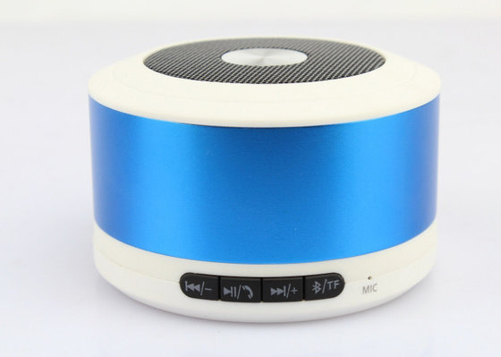 Circular Portable Aluminium Hi-Fi Bluetooth Stereo Speakers With 2.1 EDR