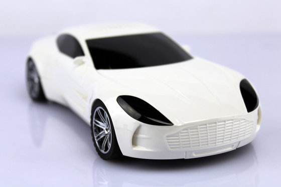USB 2.0 ABS Portable Speakers For Laptops 3W With Car Shaped