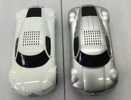 Mini Car Shape Portable Speaker With Sd Card For Fm Radio Function