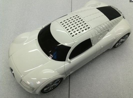 Mini Car Shape Portable Speaker With Sd Card For Fm Radio Function