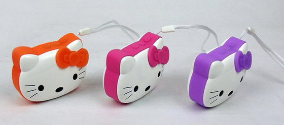 Pink Mini Portable Speakers For Cell Phones / Iphone /Ipad / Laptop