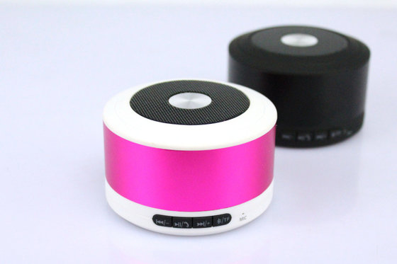 Wireless Portable Iphone Bluetooth Speakers Purple Color For Laptop