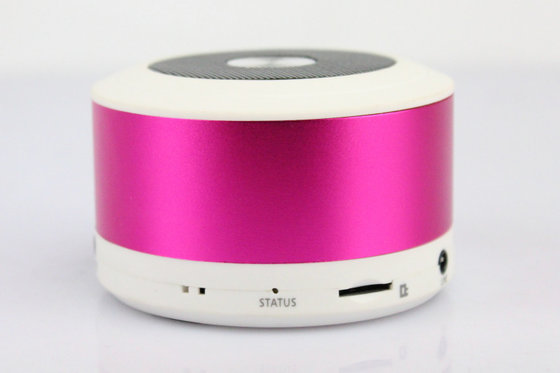 Wireless Portable Iphone Bluetooth Speakers Purple Color For Laptop