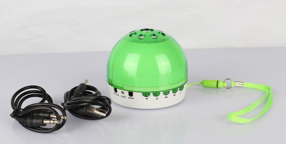 Super Bass Portable Speakers For Cell Phones With Led Light