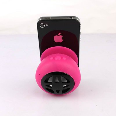 Suction Cup Portable Speakers For Cell Phones Bluetooth 2.1 , 75dB
