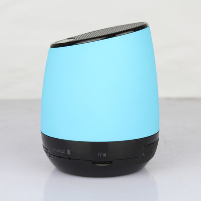 TF Card Bluetooth Stereo Speakers 3w Black Color For Mobile Phone