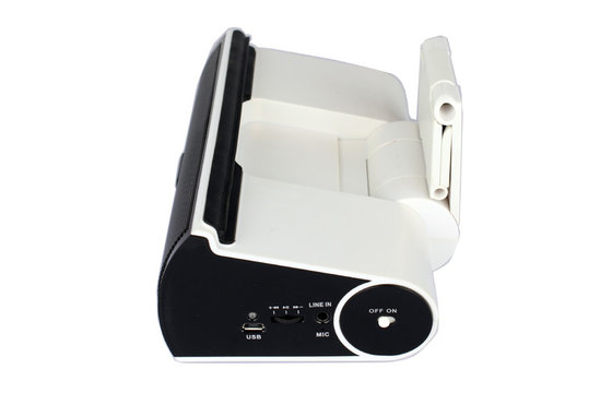 Cool Portable Iphone Bluetooth Speakers Hi-Fi stereo in Silver Black