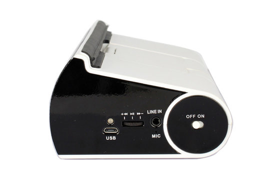 Cool Portable Iphone Bluetooth Speakers Hi-Fi stereo in Silver Black