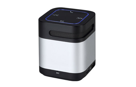 metal material design portable Wireless Bluetooth Speakers Support TF card / U disk