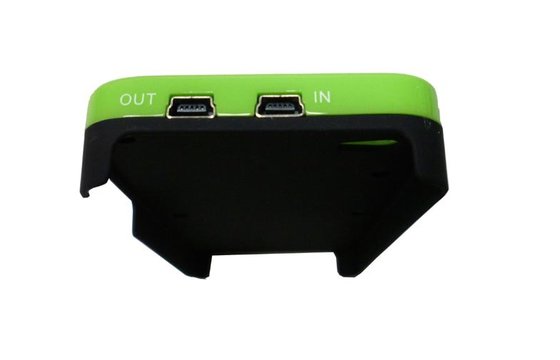 Power-Case Yellow Portable Iphone Bluetooth Speakers / Mobile Phone Accessory For Iphone 4 / 4S
