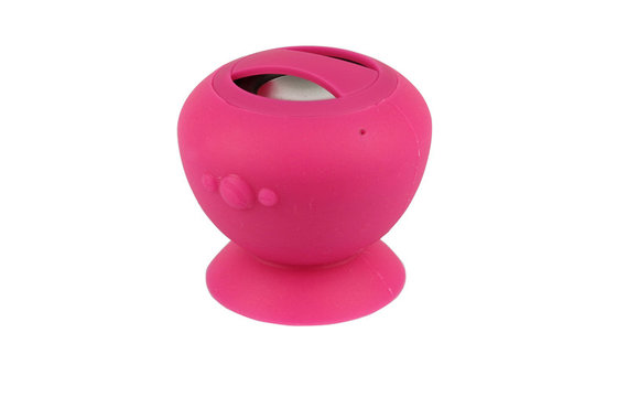 Suction Cup Wireless Portable Bluetooth Speakers With Color LED