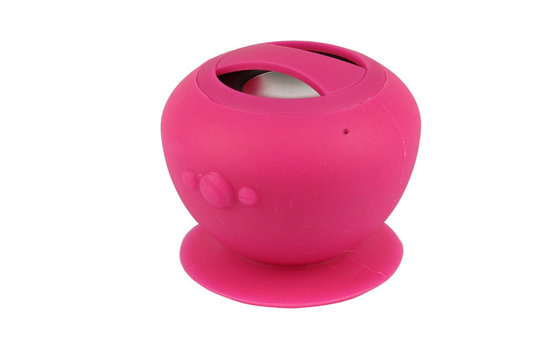 Suction Cup Wireless Portable Bluetooth Speakers With Color LED