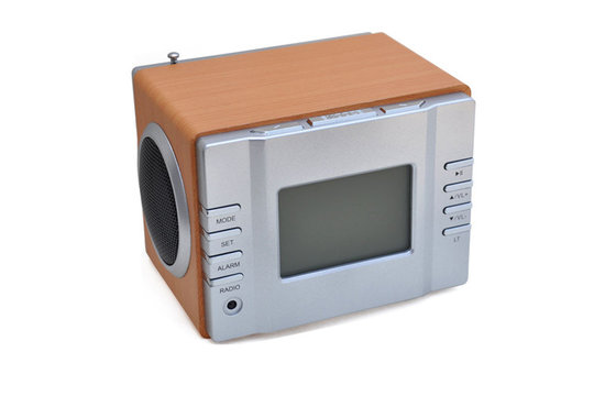 Portable Remote Control Wooden Speakers With Disk SD Card FM Radio