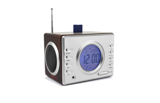Wooden Speakers For Ipod , 3.5MM Stereo Audio Cable Remote Control
