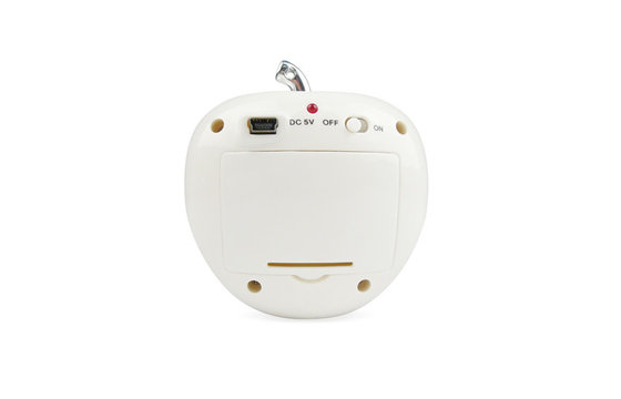 1*2W Apple Speaker / Portable Speakers For Cell Phones / Car Speaker For 3.5mm Audio Device