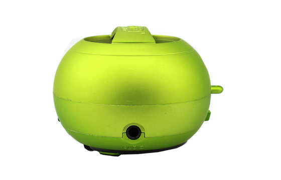 Hamburger Portable Speakers For Cell Phones / DC 5V Rechargeable Speakers For 3.5mm Socket