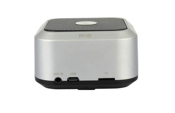 Silver Wireless Portable Bluetooth Speakers With Built-In TF Card Slot