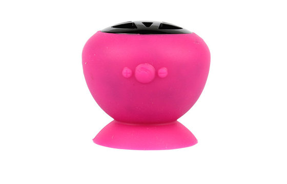 Be Sucked On Glass Rechargeable Bluetooth Speakers High-Fidelity Wireless with 2 Color LED