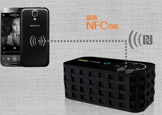 Wireless Dual Bluetooth Speaker NB Wireless Bluetooth & NFC Speaker with hands free