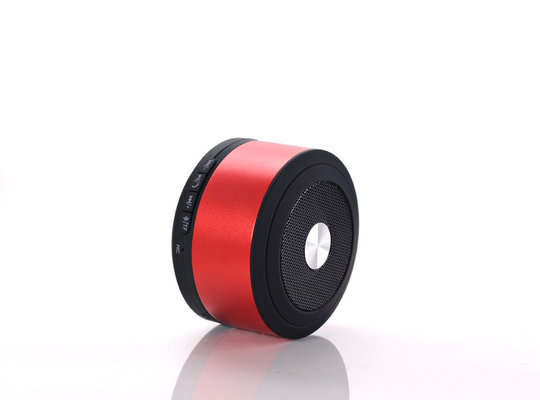 outdoor Supper Bass Mini Bluetooth Speaker Micro ABS , Aluminium for samsung