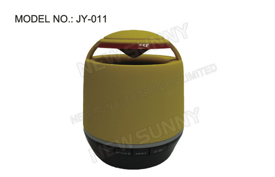 colorful Smart Wireless bluetooth portable speakers with Fm Radio / LED