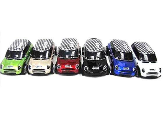Portable Mini Car Wireless Cell Phone Speakers Micro SD Card / USB With Car Model