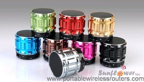 Metal Case Hands Free Bluethooth Speaker with 16-core IC protection lithium battery