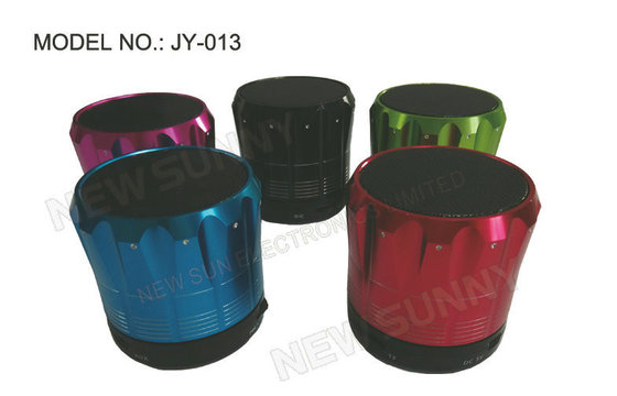 Colorful round Portable Wireless Bluetooth Stereo Speaker Music Player