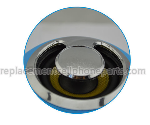 Black / White rechargeable wireless bluetooth speakers portable for cell phone