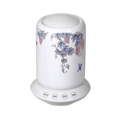 Elegant Active Ceramic Stereo Bluetooth Speakers 3.7V / 600mAh Li Battery for Mobile Phone