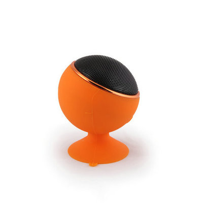1.0 Channel Small Blue / Orange iPhone Bluetooth Speakers V3.0 HFP A2DP AVRCP