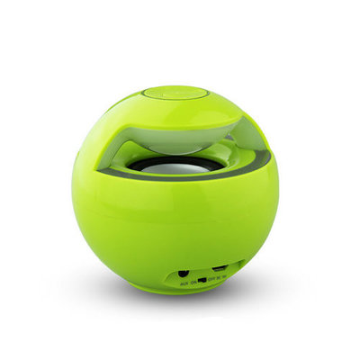 Active Wireless Portable Bluetooth Speakers V2.1 with USB and Microphone