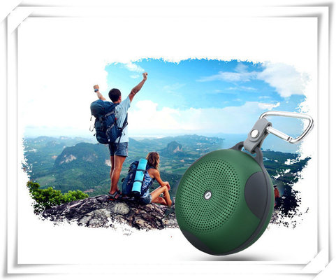 Pink / Blue Mini Custom ABS Sport Portable Wireless Bluetooth Speakers For Cell Phone