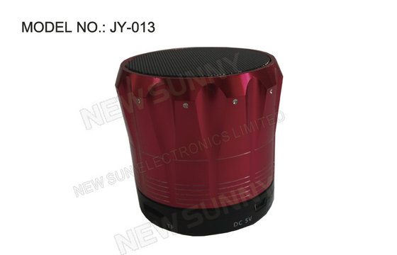 Aluminum hands free Wireless Bluetooth Stereo Speaker for iphone / ipod / ipad