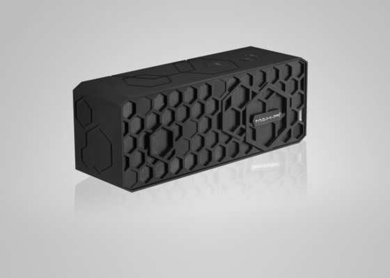 Ultra - portable Wireless Cell Phone Bluetooth Speakers , Gold Silver black bluetooth speaker