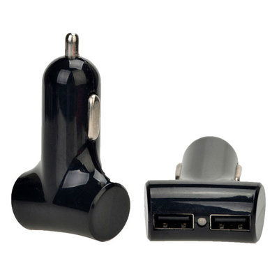 CE ROHS FCC Car Charger USB , Fire Proof Material Car Mobile Charger