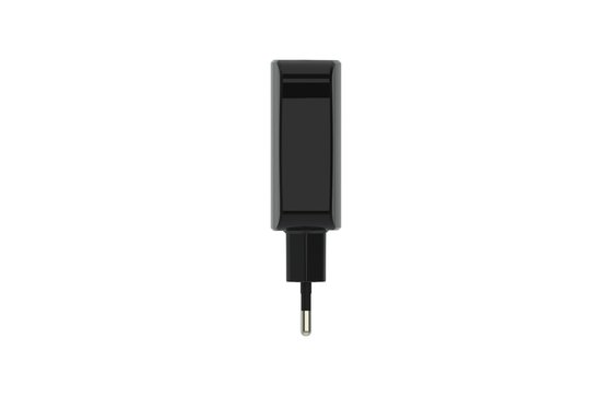 EU Plug Dual Port USB Wall Charger , CE ERP LVD ROHS Certs Dual Wall Charger