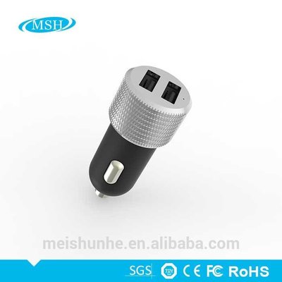 Multi Function Colorful Dual USB 5V 2.1A/ 3.4A/ 4.2A Car Mobile Phone Charger