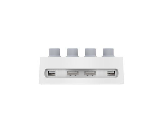 Mobile Phone Tablet PC Multi Port USB Charger With Stand Holder Four Ports