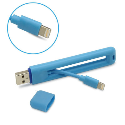 CE  ROHS Mfi Iphone Charger Cable Lightning To USB 60mm Length Silicone Material
