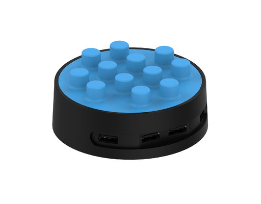 4 Way Multi Outlet USB Charger Portable Phone Holder Input 100-240V 50/60Hz