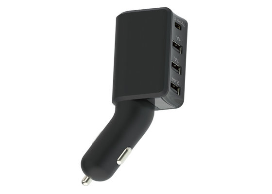 Smart Devices USB Type C Charger In Car Fire Proof ABS PC Material