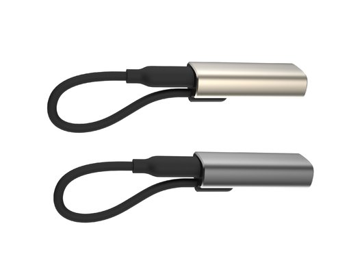 2 In 1 Lightning USB Adapter , CE ROHS Certification Apple Lightning USB Adapter